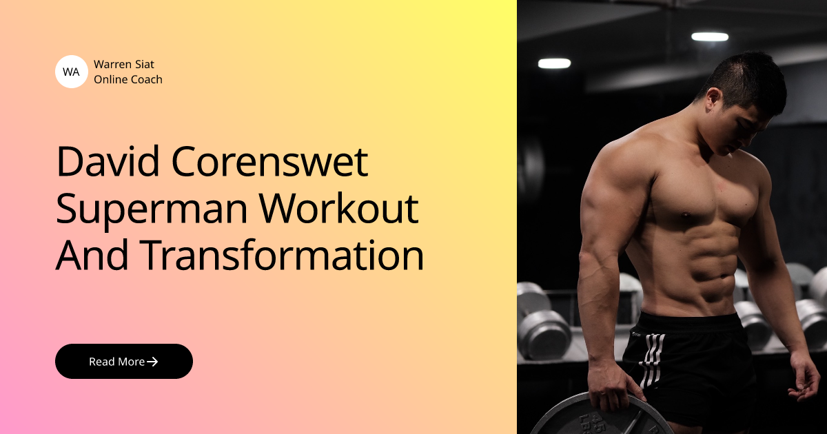 David Corenswet Superman Workout And Transformation